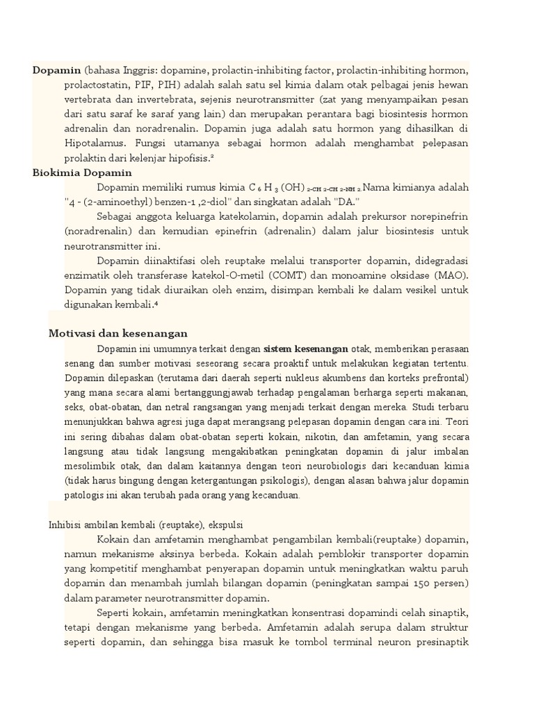 Dopamin | PDF