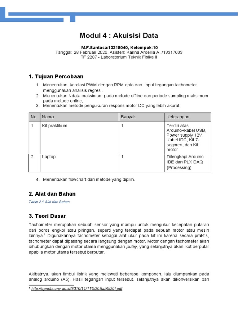 Akuisisi Data | PDF | Teknologi & Rekayasa