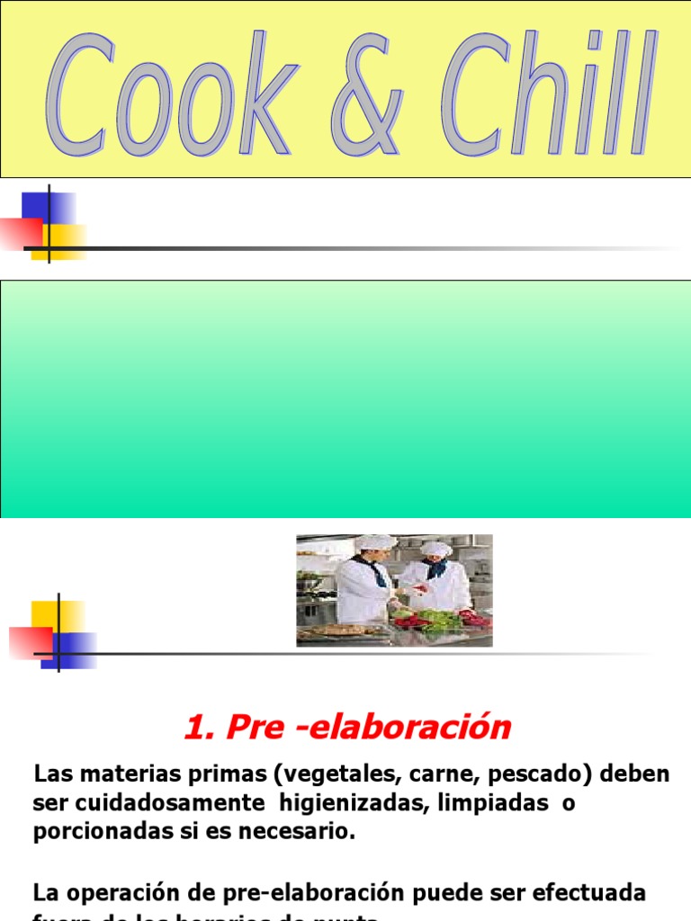 Cook - Chill | PDF | Alimentos | Comida y bebida