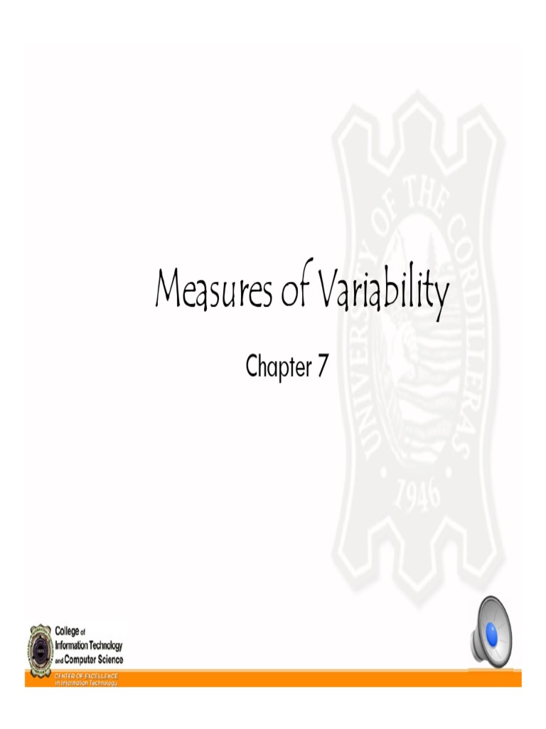 Statistics for Math Students | PDF | Variance | Standard Deviation