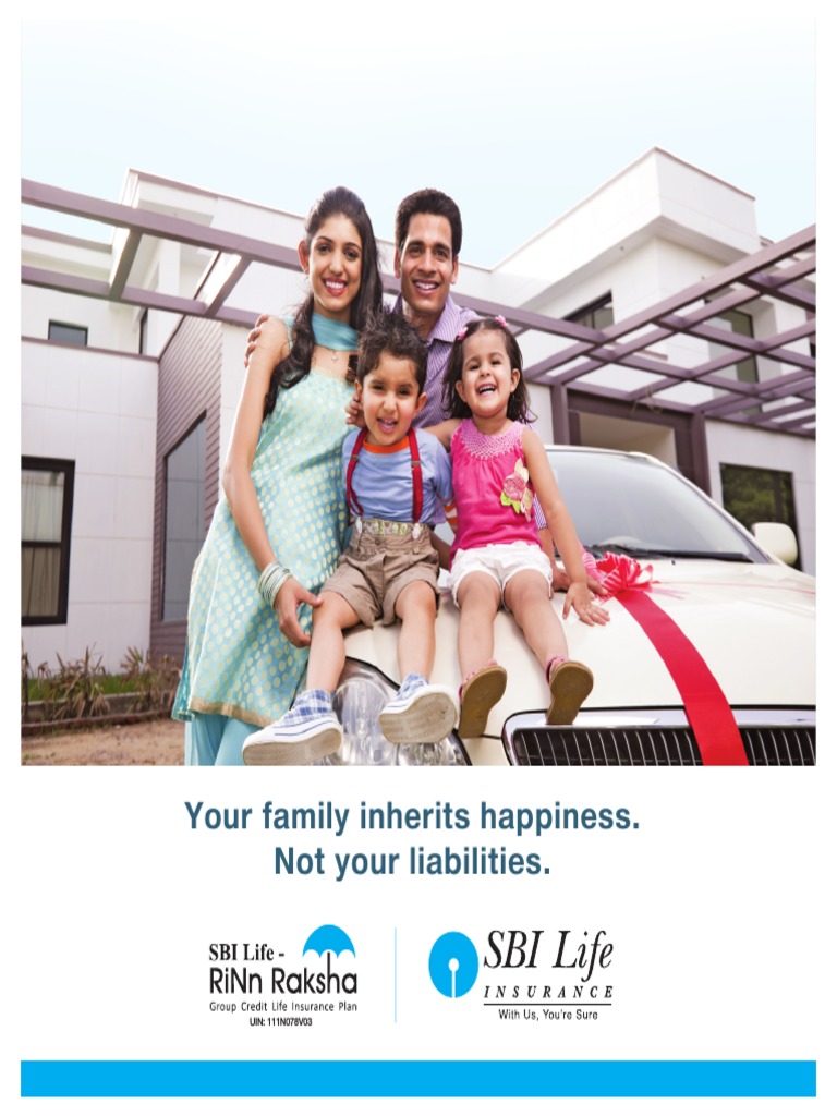 SBI Rin Raksha Broucher | PDF | Financial Risk | Insurance