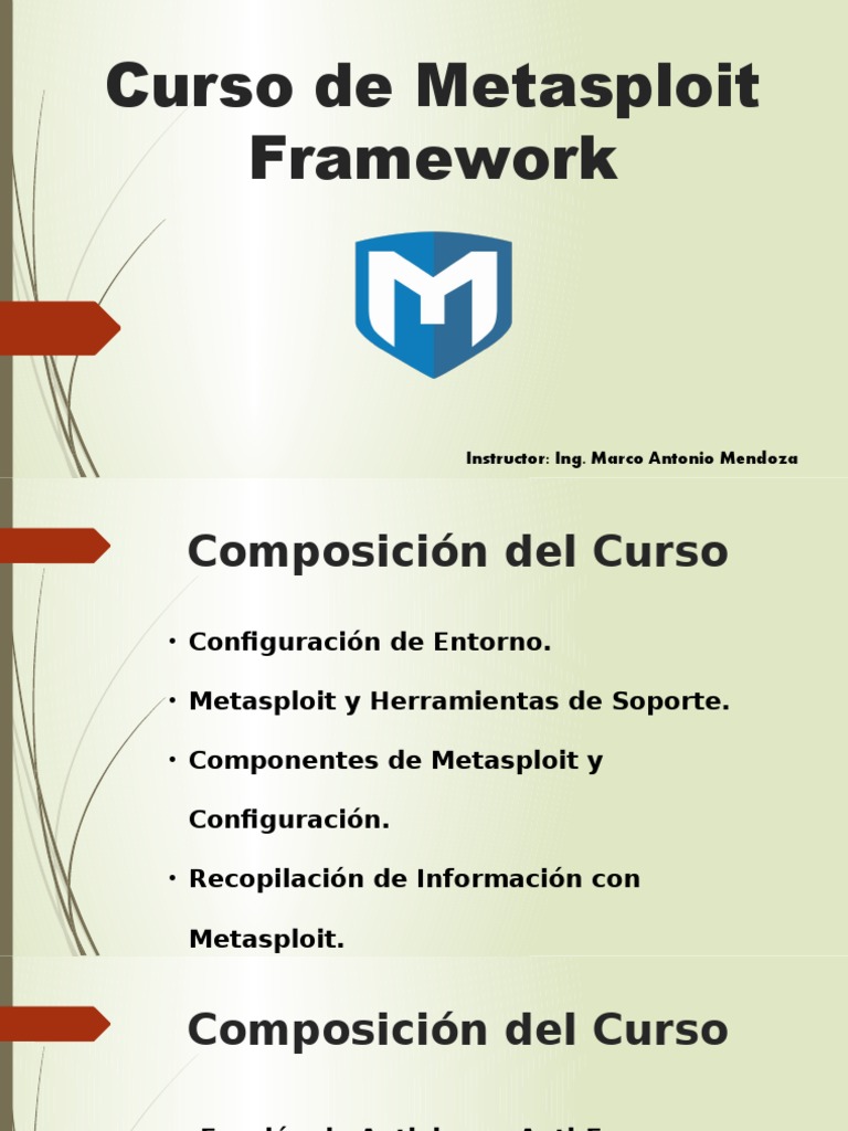 Curso de Metasploit Framework | PDF | Protocolo de transferencia de ...