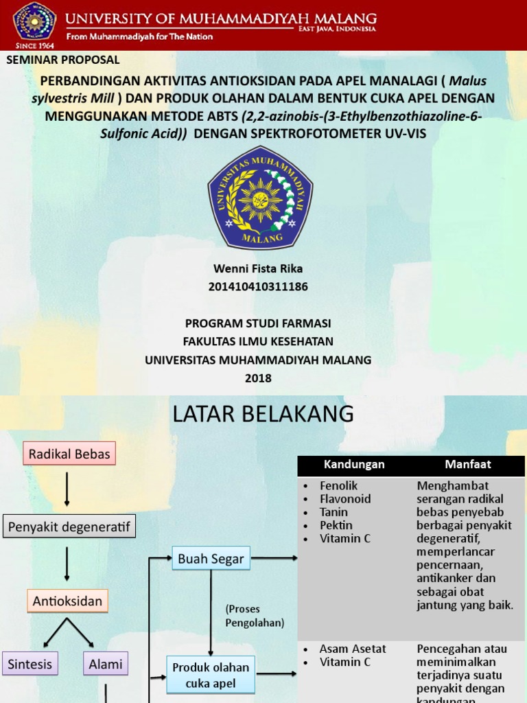 Uji Antioksidan Menggunakan Abts | PDF