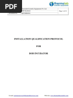 Incubators Validation | PDF