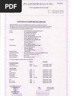 Coal Specifications and Grades Overview | PDF