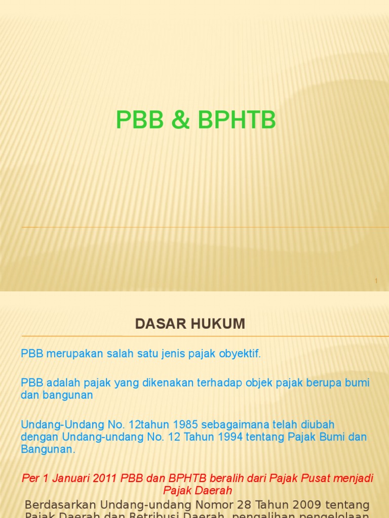 13-PBB Dan BPHTB-20150202 | PDF