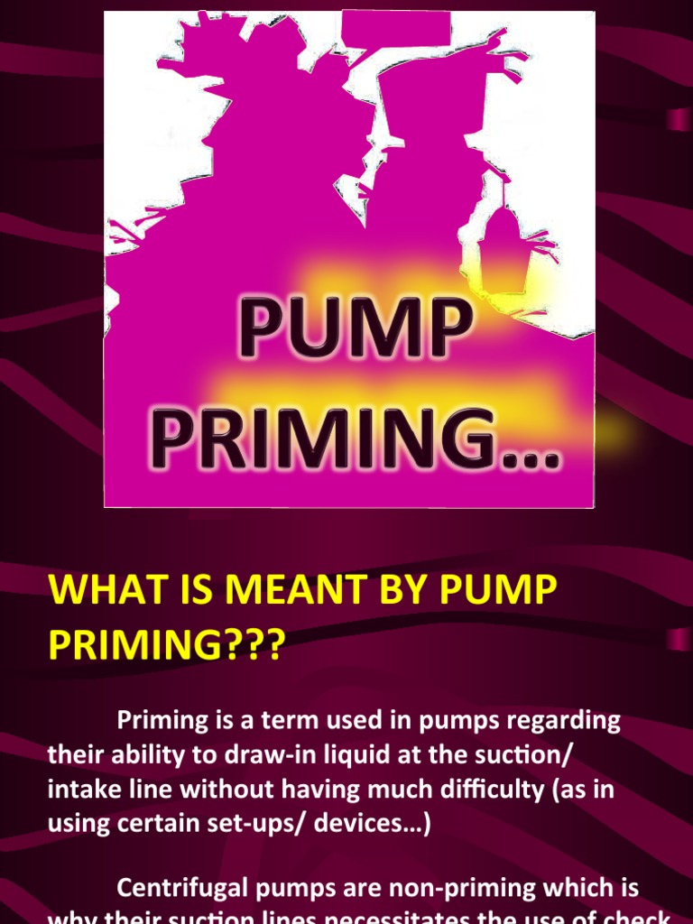 4c Priming And Cavitation Pdf Pump Sound