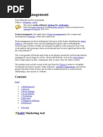 SOP of Events | PDF | Marketing | Internet