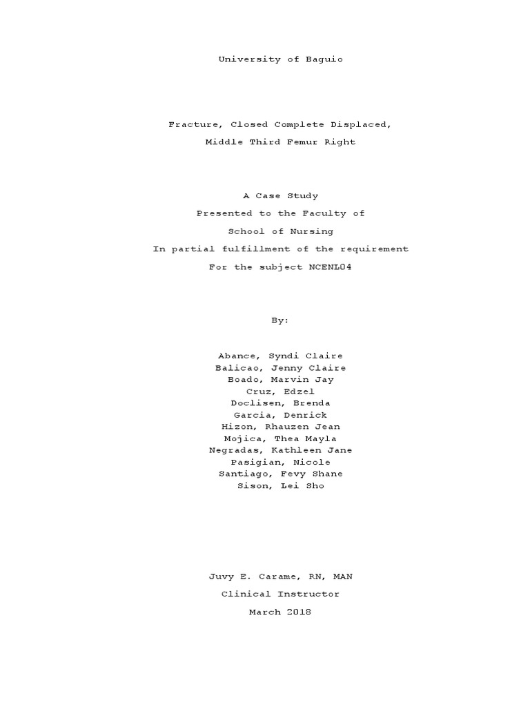 CS Ortho | PDF | Knee | Musculoskeletal System