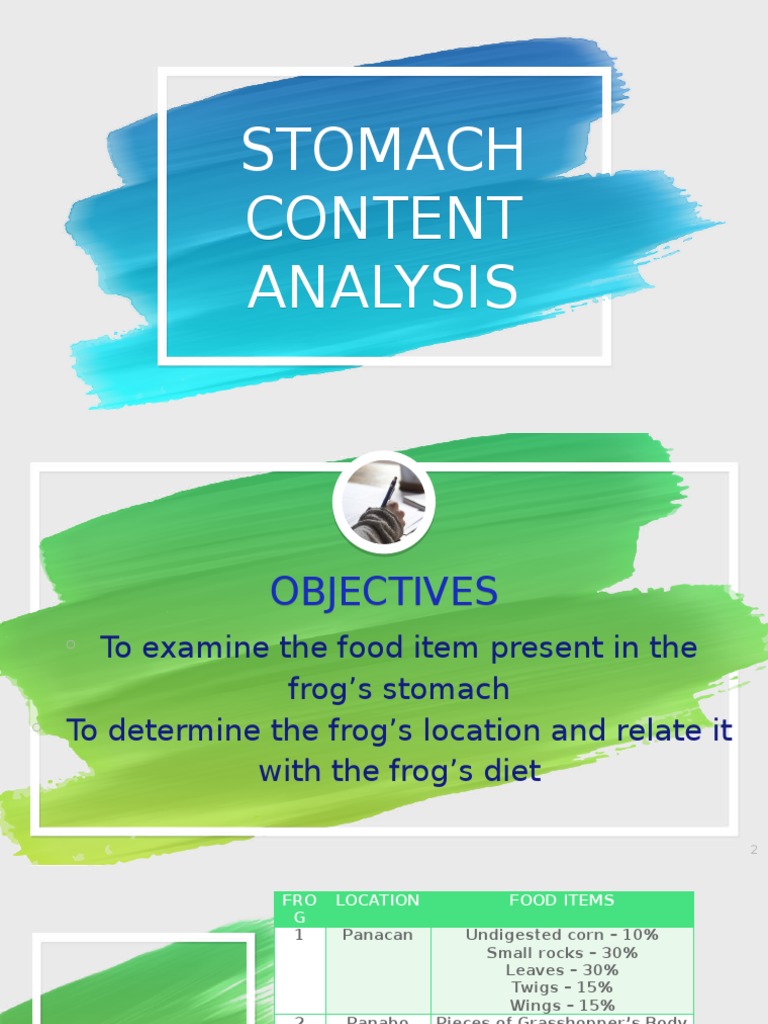 Exp 1. Stomach Content Analysis | PDF | Food Web | Ecosystem