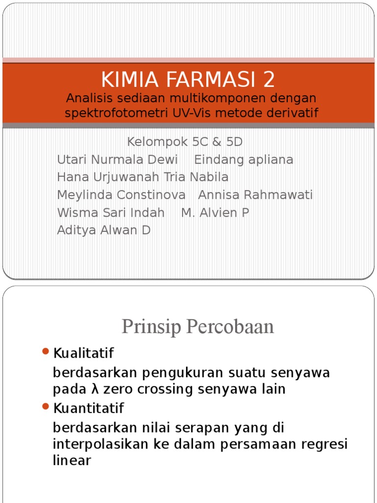 Kimia Farmasi 2 | PDF