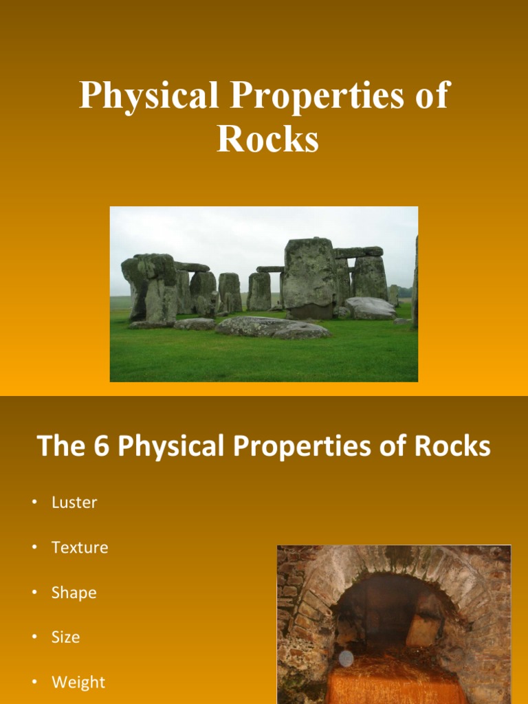 Physical Properties of Rocks PDF | PDF | Religion & Spirituality