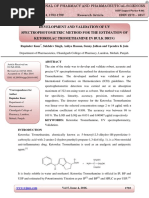 Usp 197 | PDF | Ultraviolet–Visible Spectroscopy | Chromatography