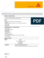 Sikalastic®-726 Balcony One Shot: Product Data Sheet | PDF | Humidity ...