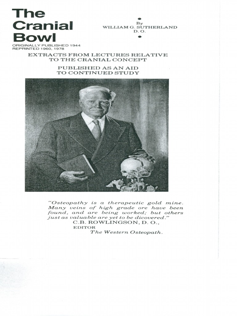 The Cranial Bowl by William Sutherland PDF | PDF