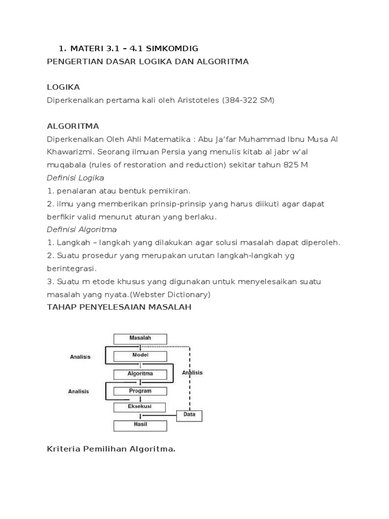 Pembahasan Kisi Simdig | PDF