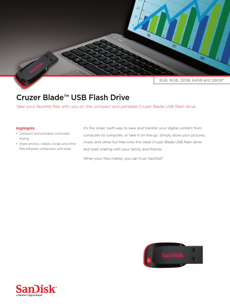 Data Sheet Cruzer Blade Usb 2 0 | Download Free PDF | Usb Flash Drive ...