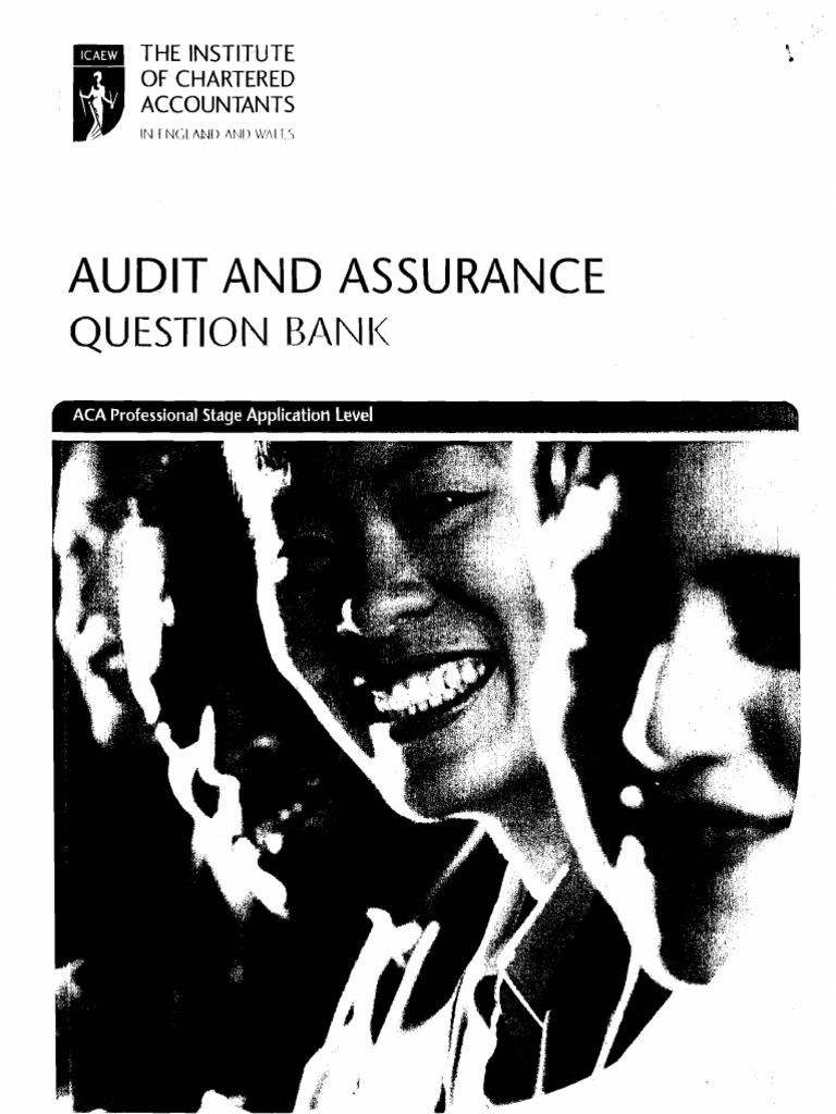 Audit and Assurance Question and Answers Bank | PDF | Auditor's Report ...