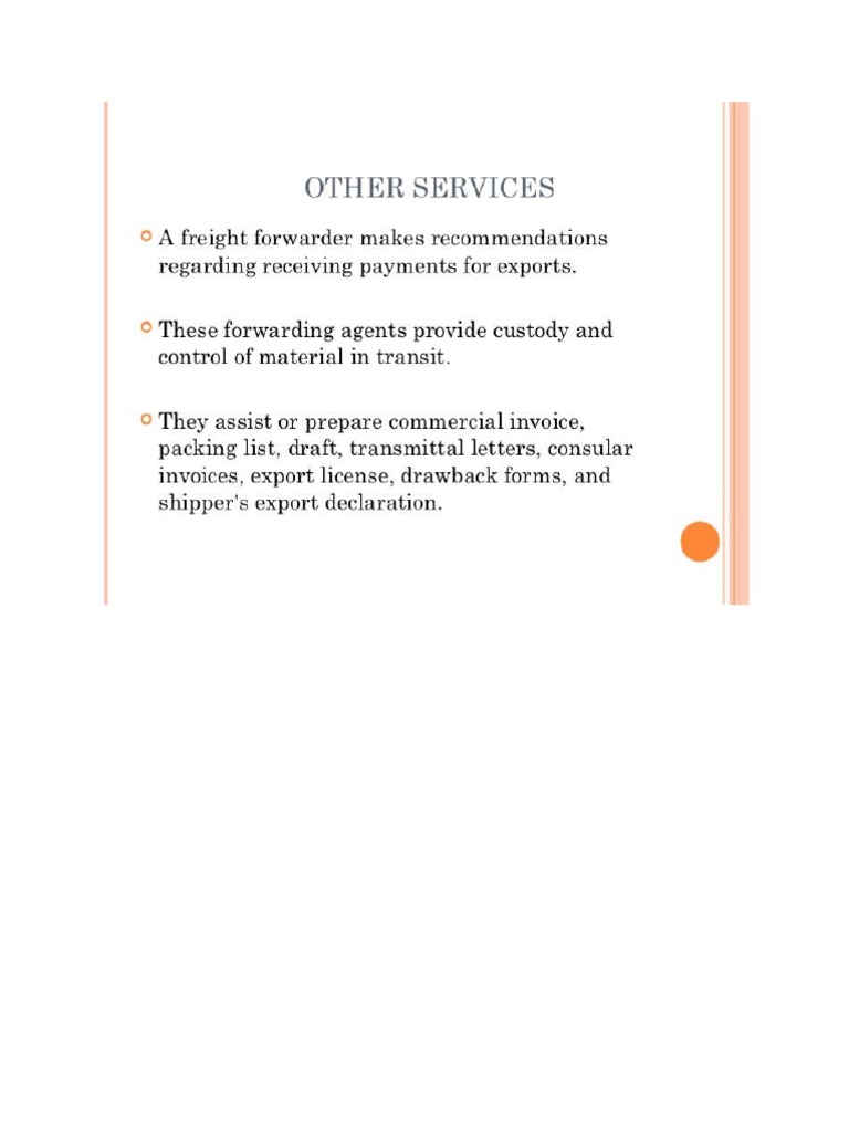 Clear Understanding of The Scope of Freight Forwarding Services To Know ...