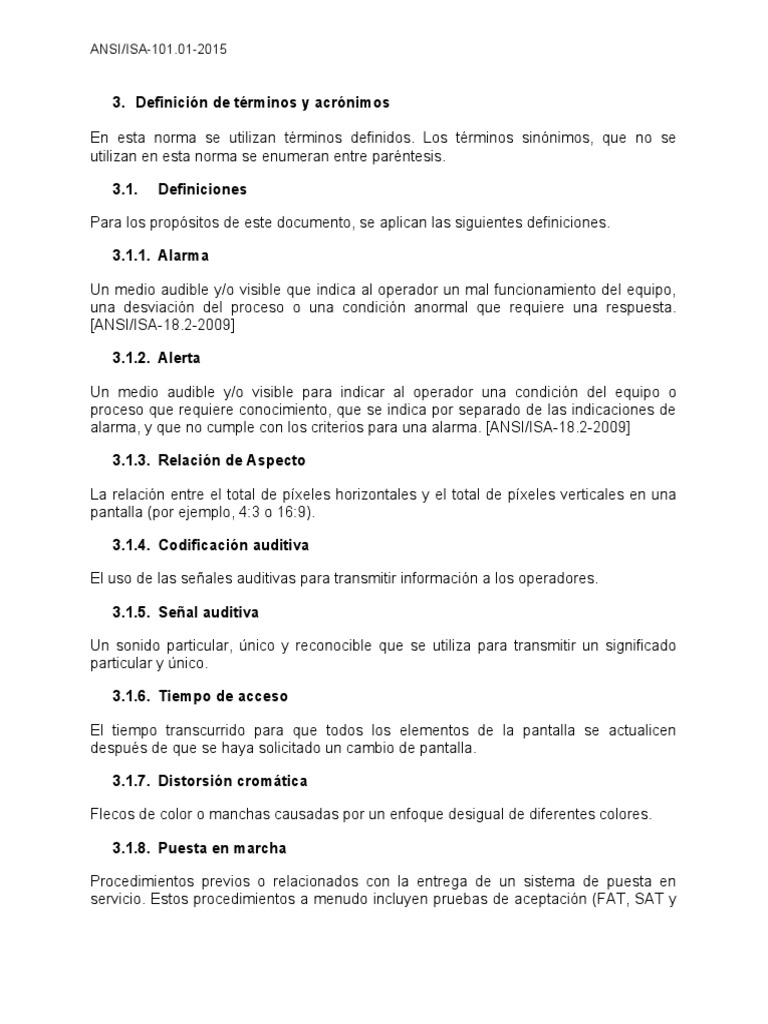 Jennifer Criollo Norma Isa 101 01 Pdf Monitor De Computadora Scada