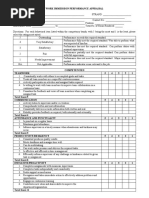 Borang Penilaian Prestasi Ncs-Core Abilities: Jpk/Ca/Pp | PDF | Cognition | Behavioural Sciences