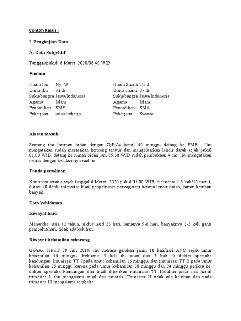 Contoh Kasus - SOAP INC | PDF