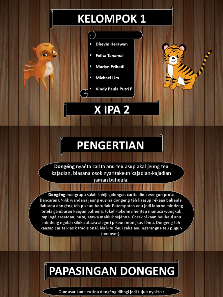 Sunda (PPT Dongeng) | PDF