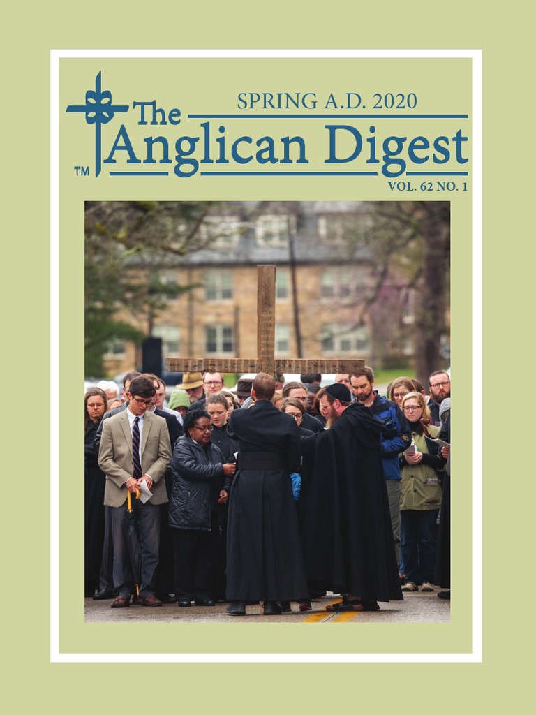 The Anglican Digest - Spring 2020 | PDF | Gospel Of Matthew | Faith Healing