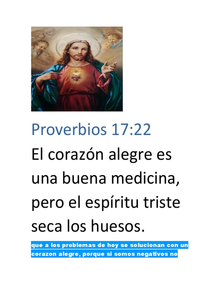 Proverbios 17.22 | PDF