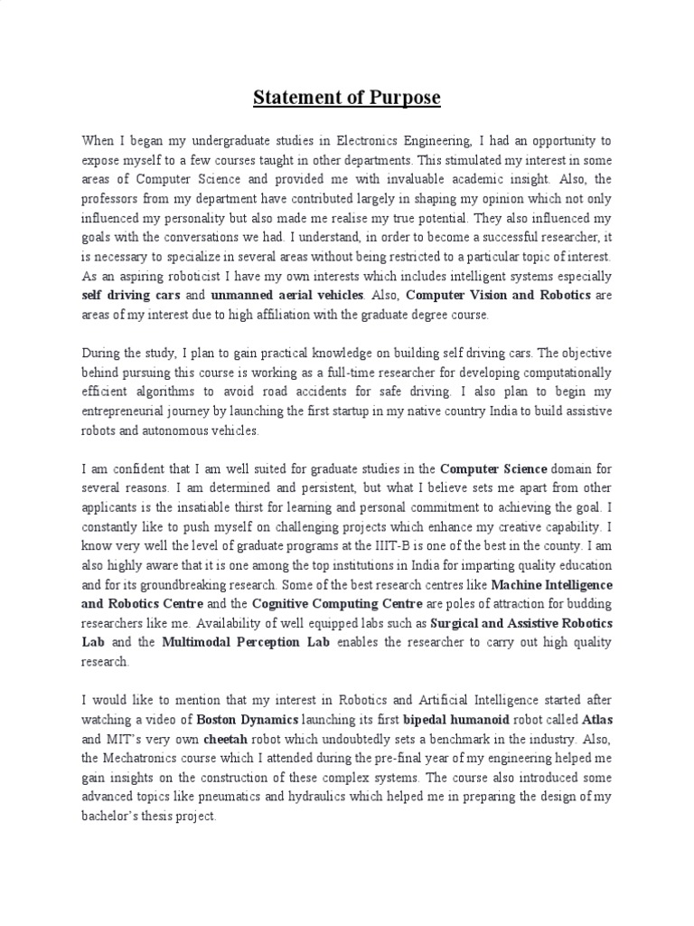 SOP | PDF | Robotics | Robot