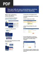 BDO Pay App: Easy Payments Guide | PDF | Credit Card | Qr Code