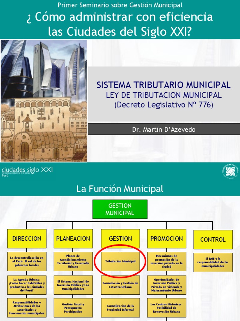 Sistema Tributario Municipal | PDF | Impuestos | Esfera pública Sistema Tributario Municipal | PDF | Impuestos | Esfera pública