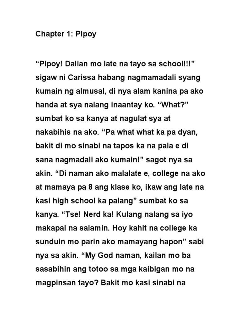 Pipoy | PDF