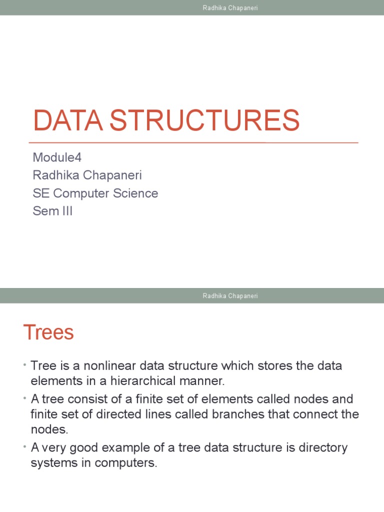 Dsa Trees Pdf Array Data Structure Computer Programming 5852