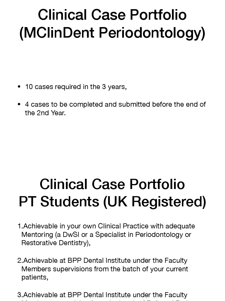 How To Write A Clinical Case G PDF | PDF | Periodontology | Dentistry
