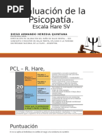 PCL R Escala de Hare. Test de Psicopatía | PDF | Psicopatía ...