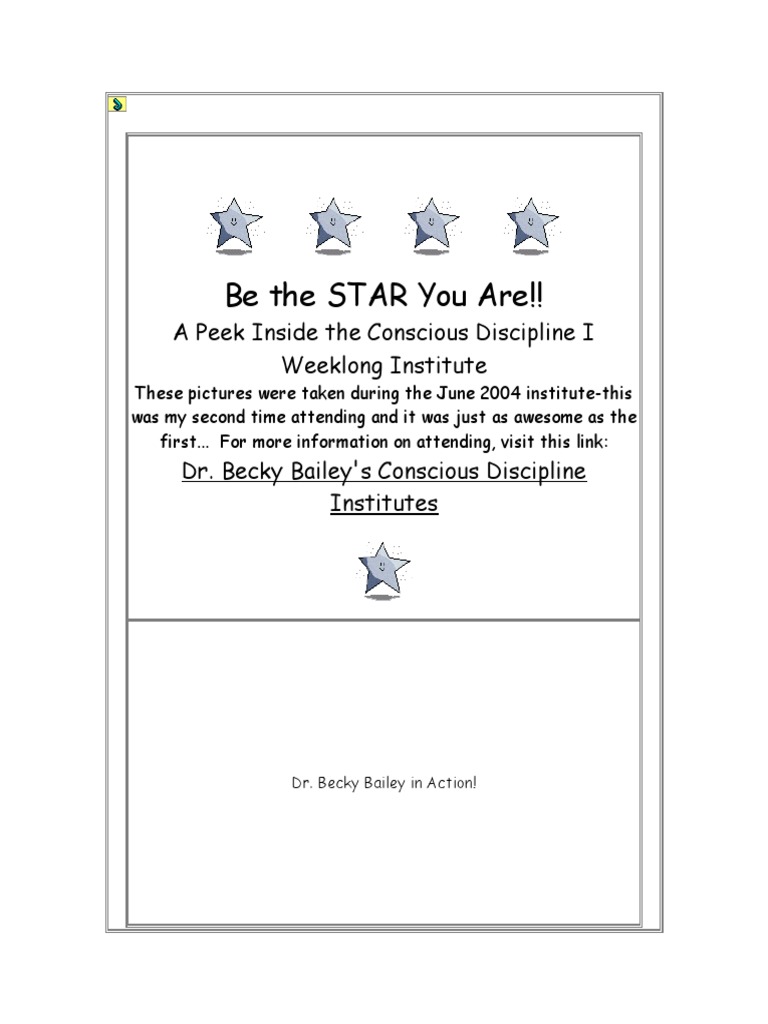 Be The STAR You Are | PDF