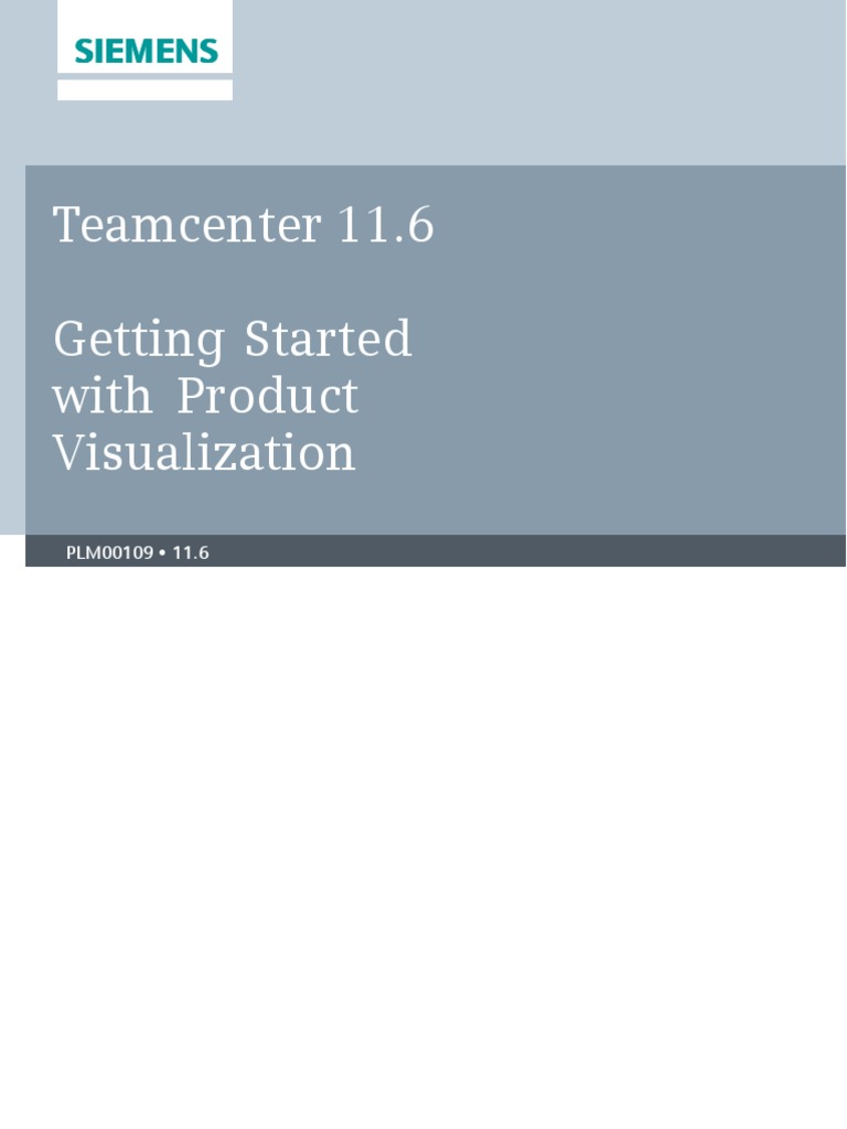 Getting Started Visualization | PDF | Product Lifecycle | 3 D Computer ... Getting Started Visualization | PDF | Product Lifecycle | 3 D Computer ...