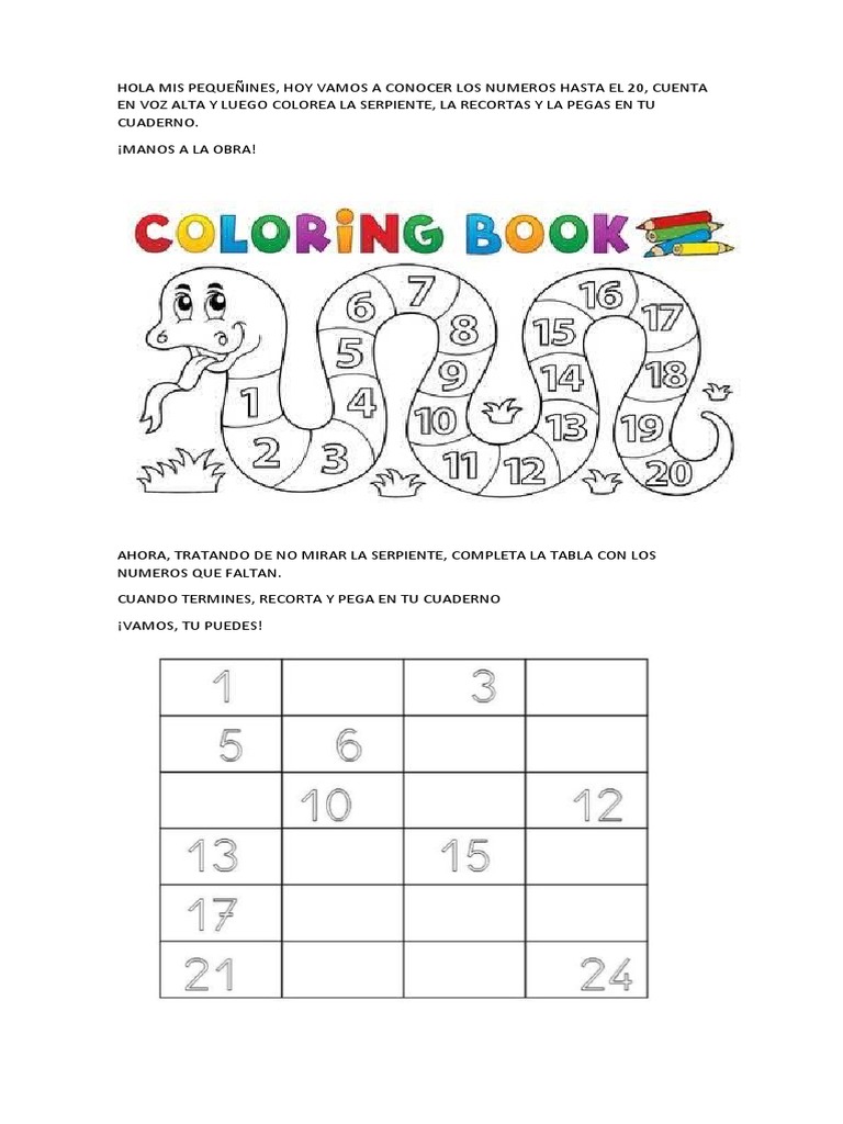 Cuadernillo Numeros Hasta El 20 – TKKXDH