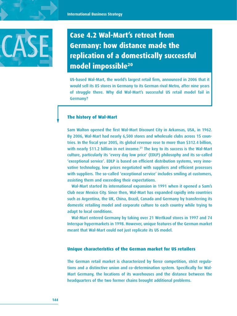 Walmart Case Study | PDF | Walmart | Retail