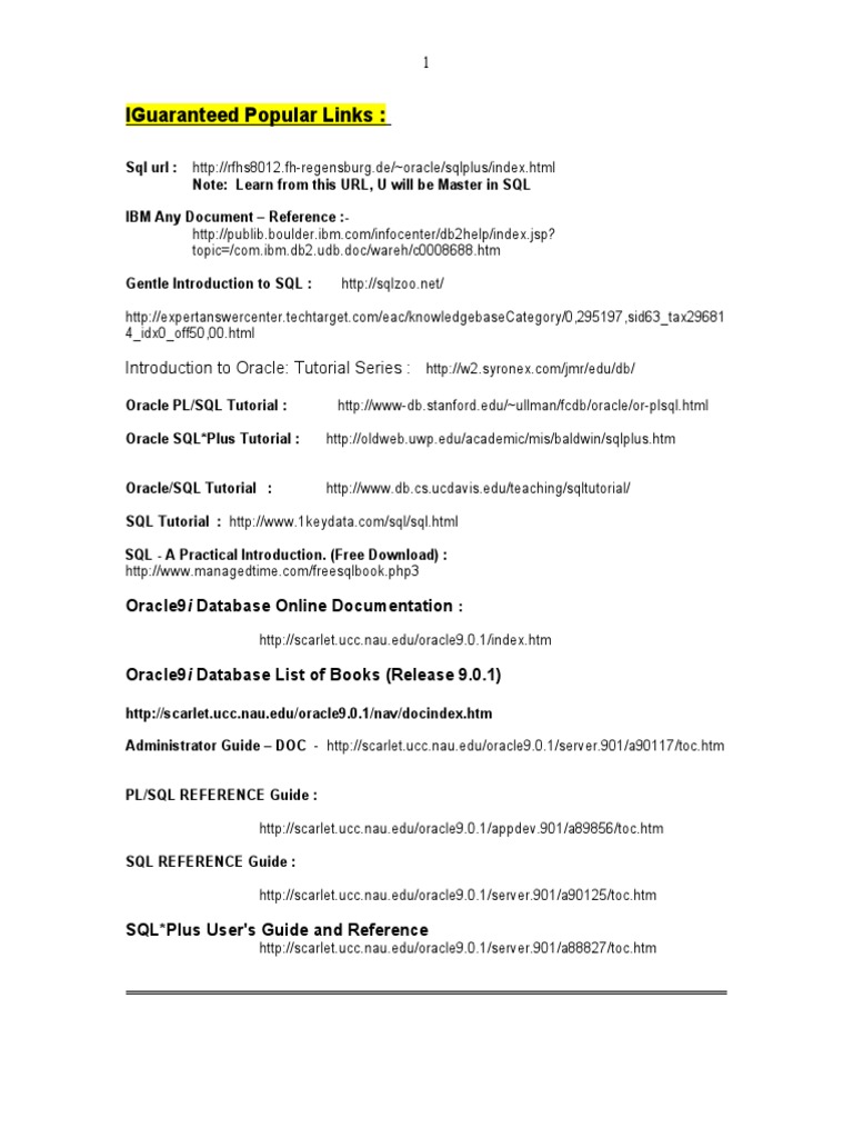 SQL Queries | PDF | Database Index | Databases