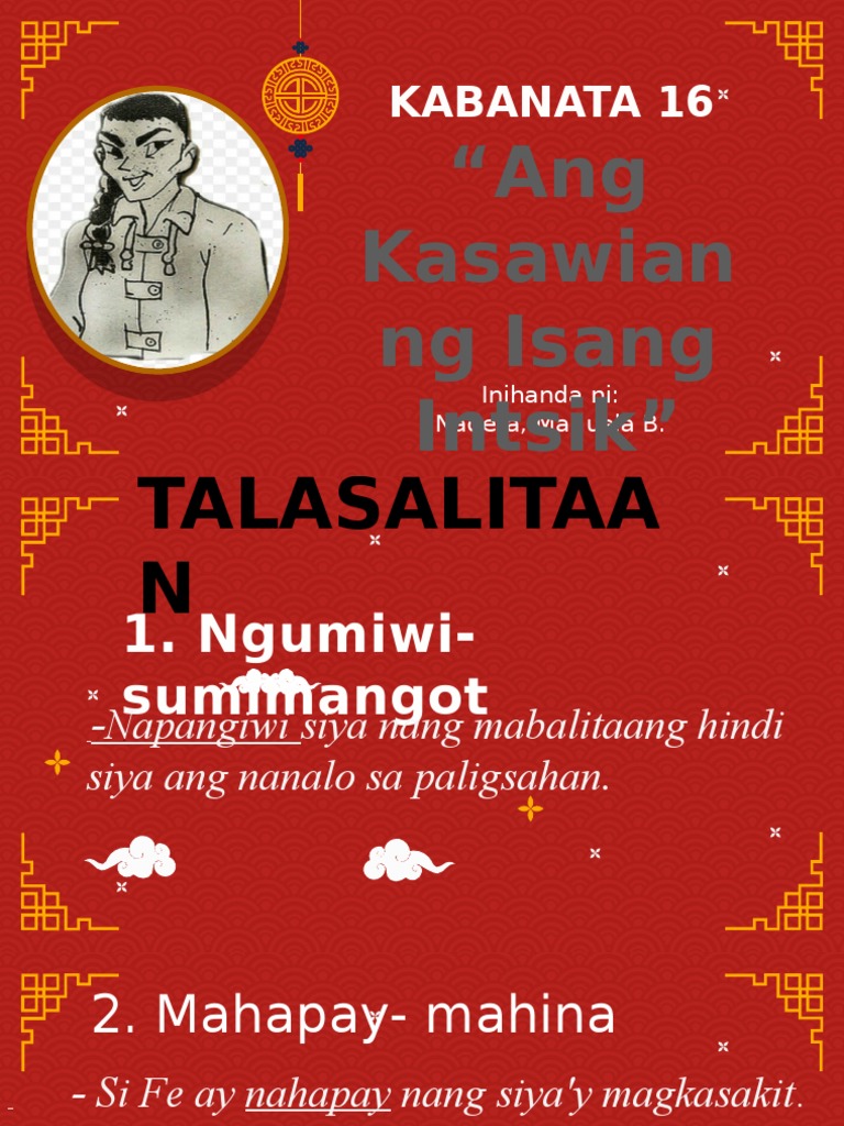 16 Ang Kasawian NG Isang Intsik Nadera Manuela B. | PDF