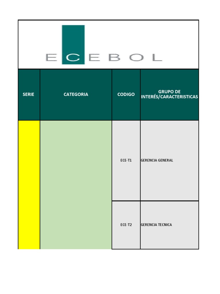 Matriz de Stakeholders Ecebol | PDF | Encuesta de opinión | Marketing