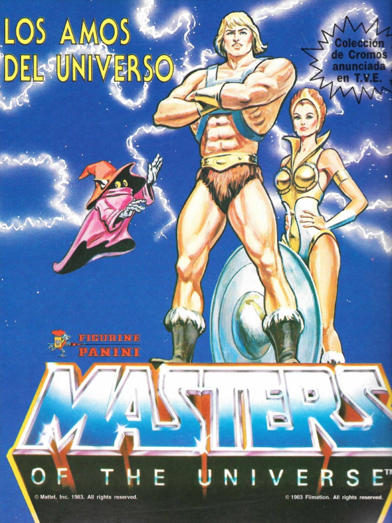 ALBUM CROMOS LOS AMOS DEL UNIVERSO - Panini 1983 (ESP) PDF | PDF