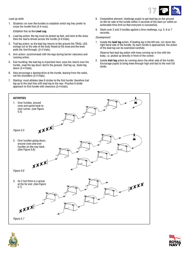 Hurdles Activity | PDF | Recreation | Individual Sports
