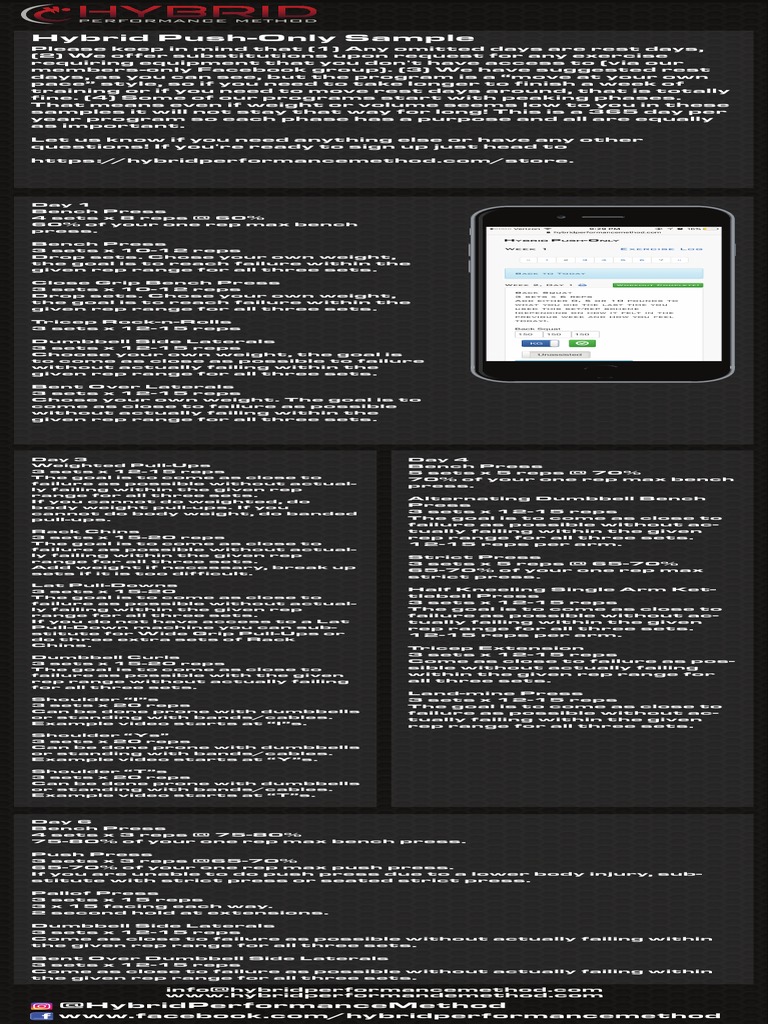 Hybrid Push Only Sample | PDF | Sports