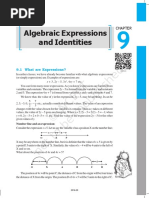 Chapter 7 Algebraic Expressions 1. | PDF | Numbers | Abstract Algebra