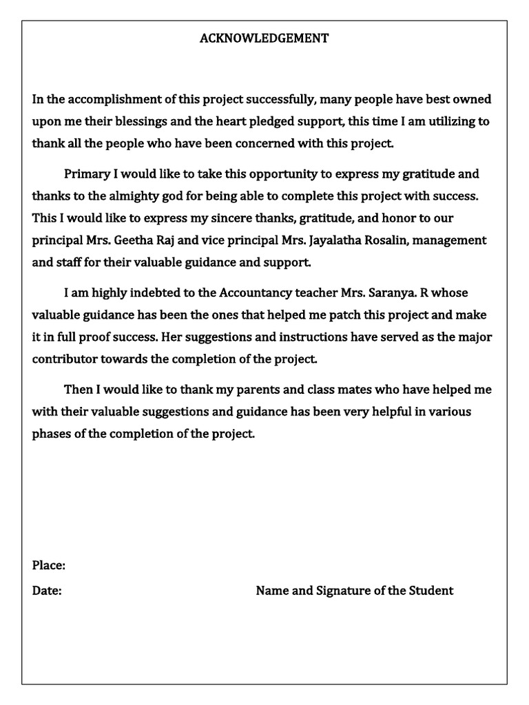 Certificate Accountancy Project | PDF