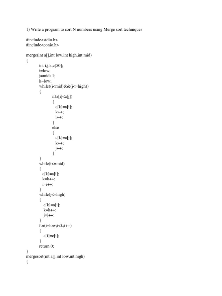 DAA Lab Programs | PDF | Discrete Mathematics | Computing