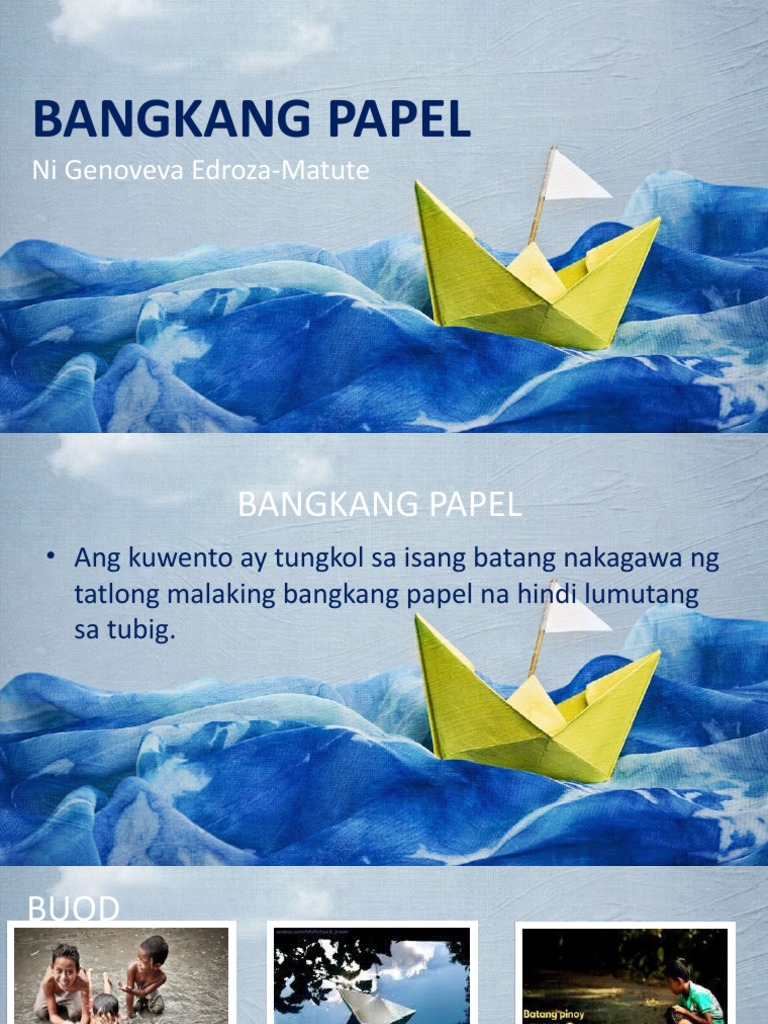 Bangkang Papel | PDF